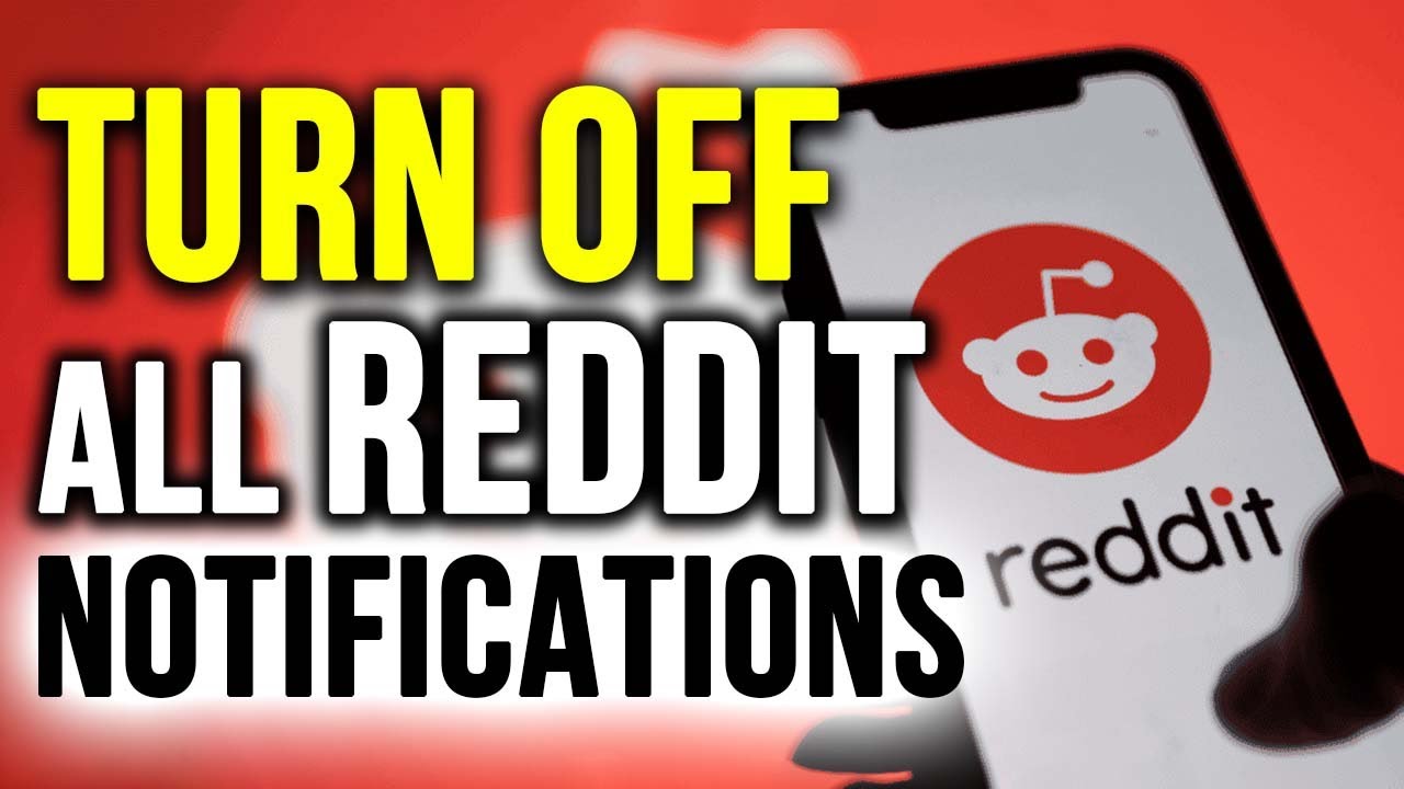 How to Turn Off All Notification on Reddit | Tetu Tech. - YouTube