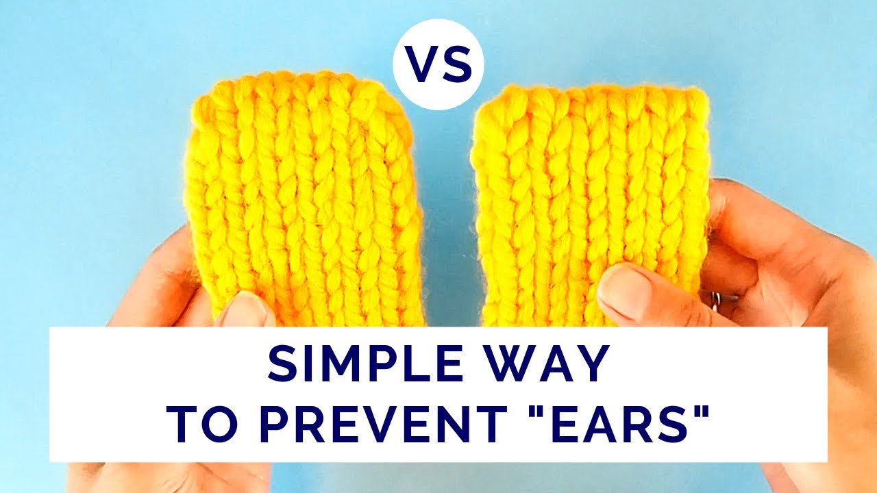 No More "Ears" at Seamless Cast On and Edges Grafted with Kitchener ...