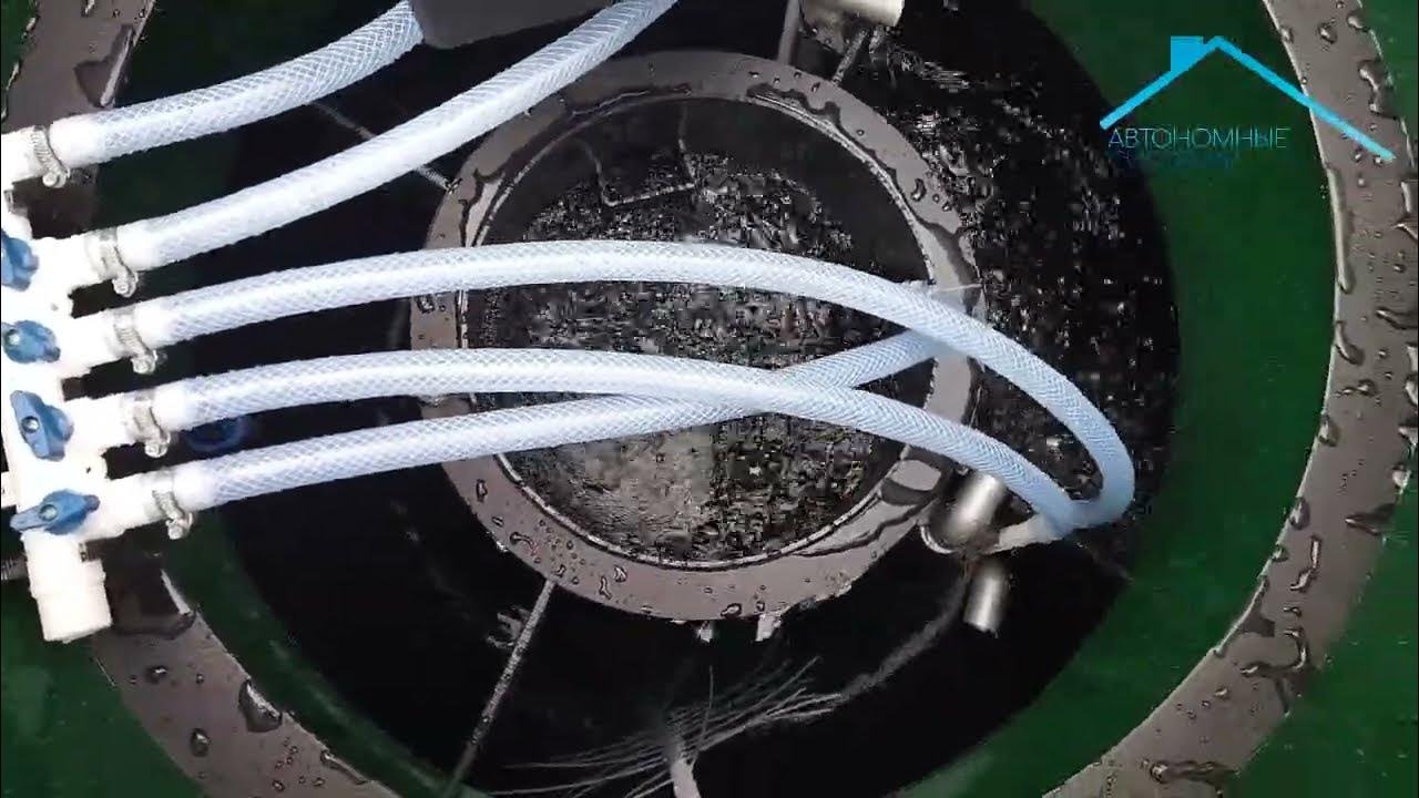 Монтаж Итал Био 4 сам. ДЕШЕВЫЙ СЕПТИК БЕЗ ОТКАЧКИ И ЗАПАХА. СТАНЦИЯ ...