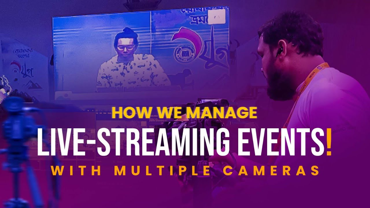 Professional Live Streaming & LED Projection Setup for Events - YouTube