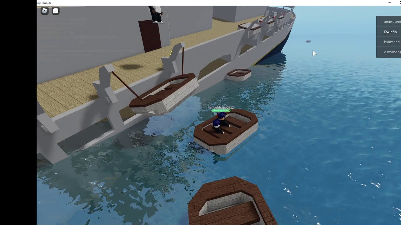 Lifeboat Fun | Random Sinking Ship Stuff | Roblox - YouTube