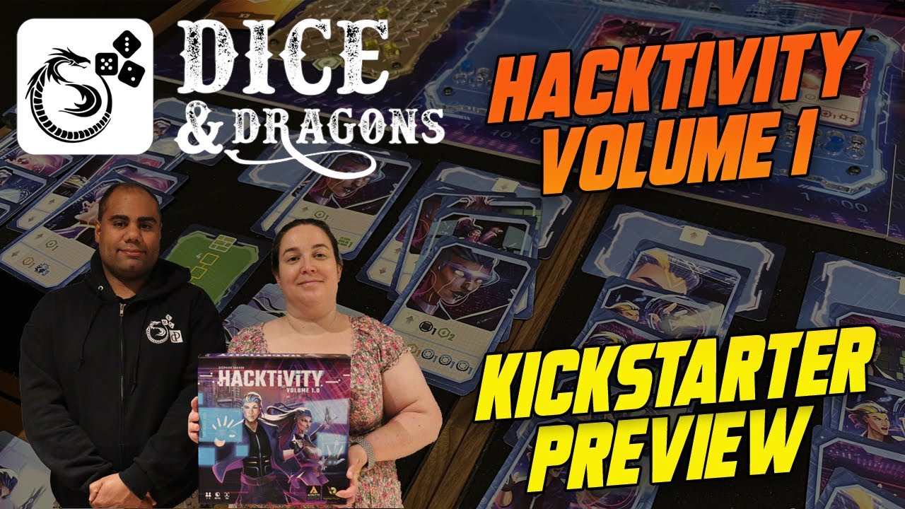 Dice and Dragons - Hacktivity Volume 1.0 Kickstarter Preview - YouTube