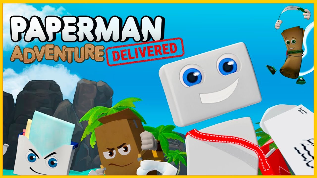Paperman Adventure Delivered - MUNDOS COLORIDOS E MUITOS ITENS A SE ...