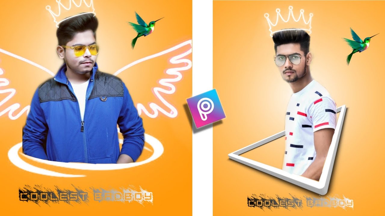 3D DP protrait photo editing | PicsArt editing tutorial | how to create ...
