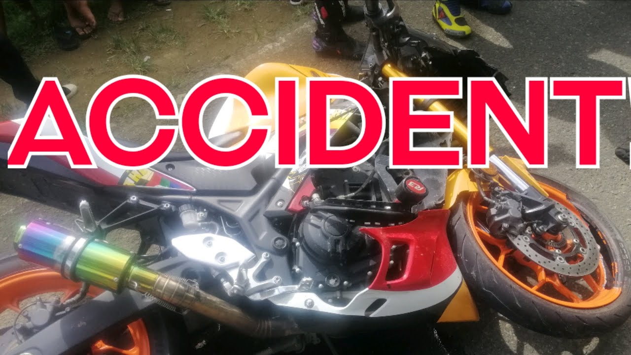 Accident!! Yamaha r3 collision with nmax - YouTube