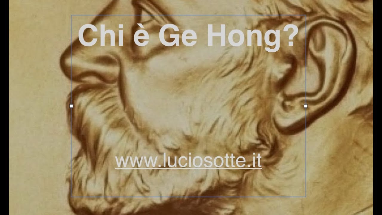 Curiosità della Cina - 4 - chi è "Ge Hong"? - YouTube