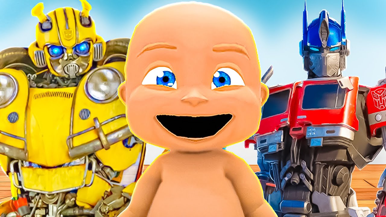 Baby Meets The Transformers! - YouTube