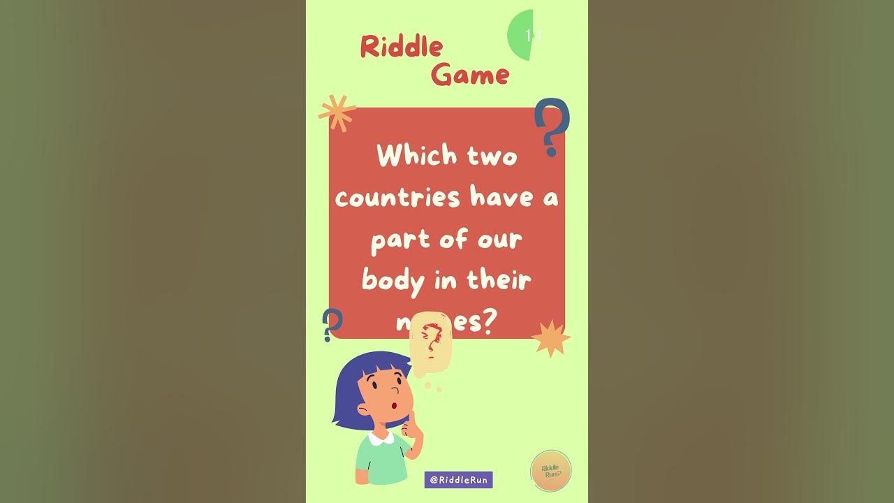 Playful Country Riddle l Riddle with answers #shorts #countrychallenge ...