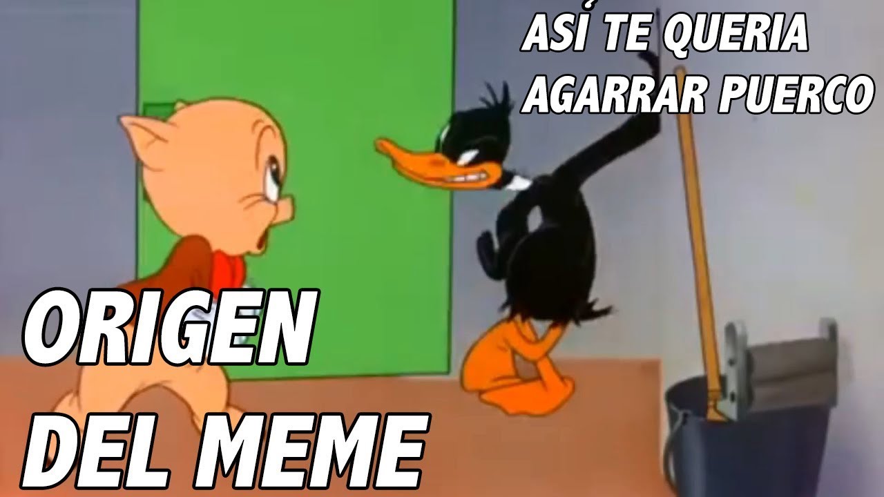 ASÍ TE QUERÍA AGARRAR PUERCO, ORÍGEN DEL MEME | ArtuVlogs - YouTube