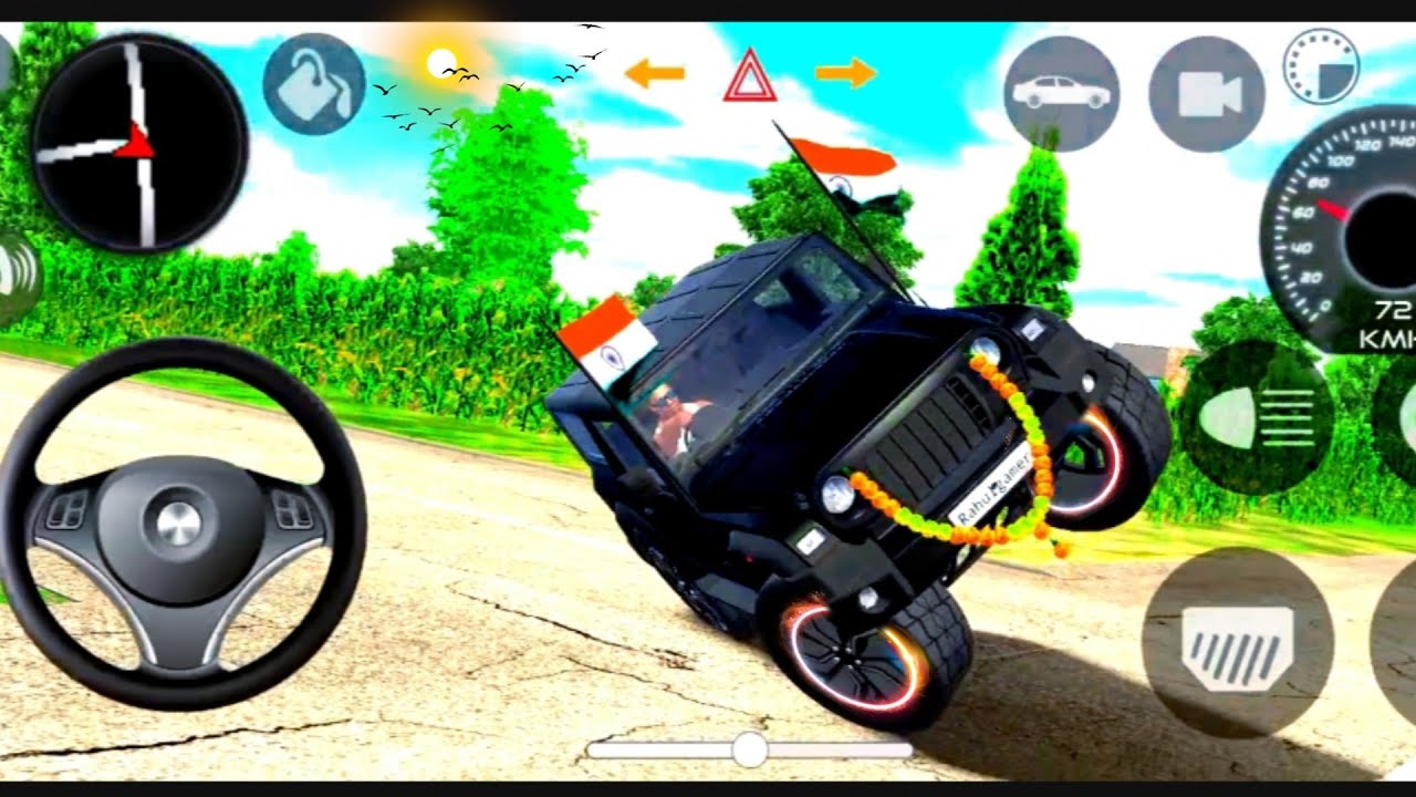 4x4 Mahindra Thar City Driving gadi Indian gadi wala game - Car Game ...