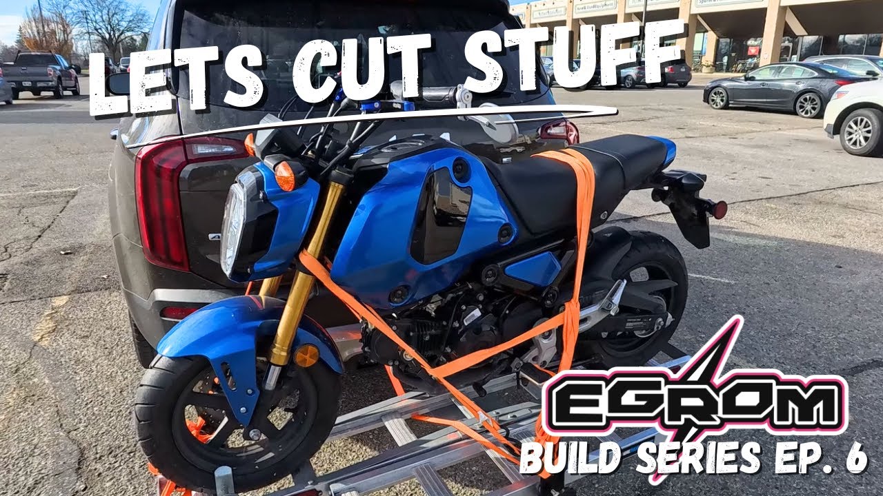 EGrom Kit Fabrication | Electric Honda Grom Build Episode #6 - YouTube