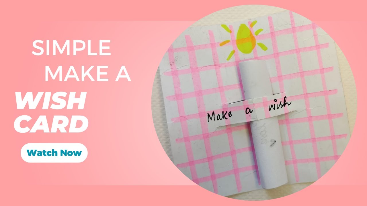 DIY MAKE A WISH CARD #diy #viralvideo #trending #craft #art #ideas ...