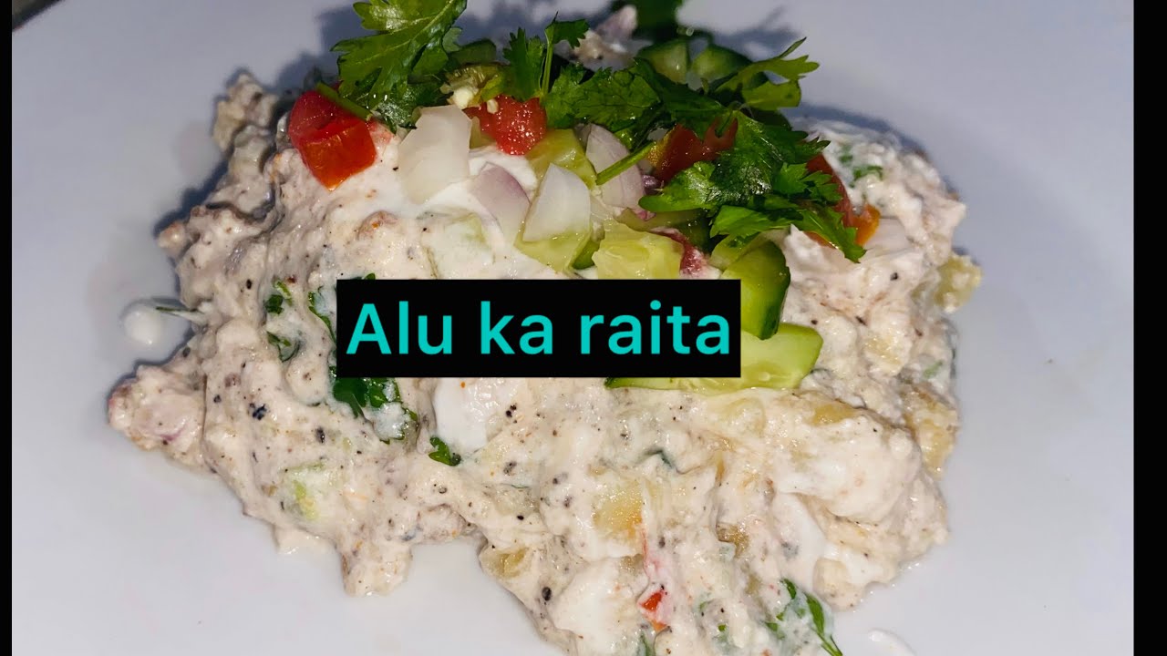 Tasty alu ka raita recipe in Urdu Hindi by (Zohan Hyderabadi foods ...
