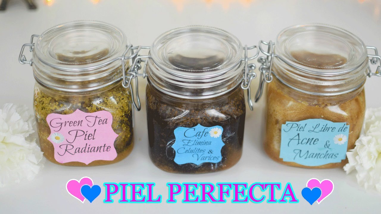 Los Mejores Exfoliantes Caseros♡ Elimina Celulitis ,Varices ,Acnè, Y ...