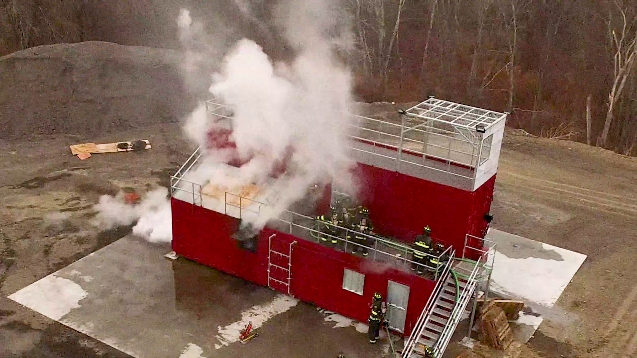 Drone Video of Burn Building, Wappinger Falls, NY - YouTube