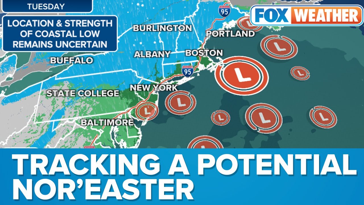Potential Nor'easter Could Bring Widespread Impacts To Northeast Early ...