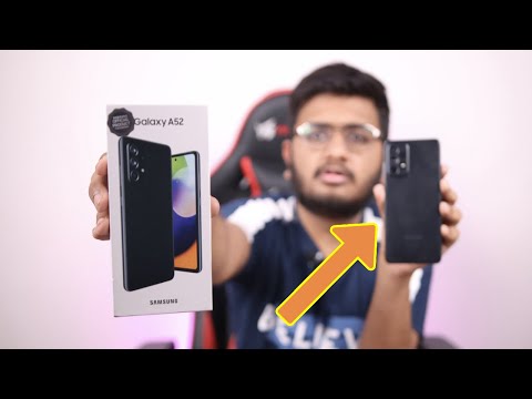 Samsung Galaxy A52 Unboxing | My Favourite From Aseries