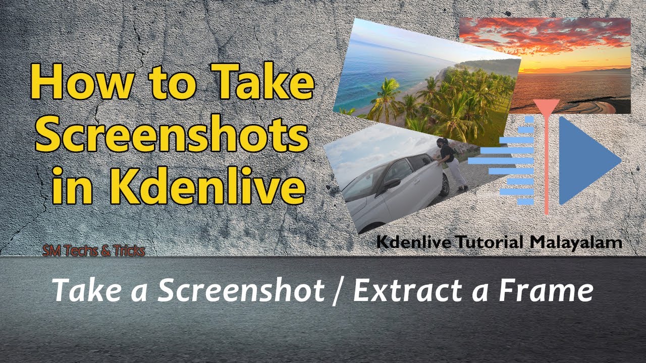 How to Take Screenshots in Kdenlive||Extract a Frame / Take a Screenshot 📷 📷 ||Kdenlive Tutorial ...