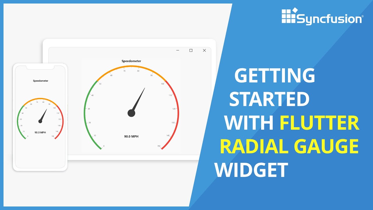 Getting started with Flutter Radial Gauge Widget