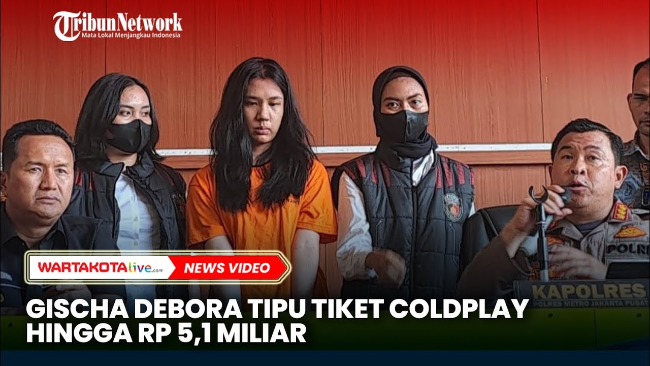 Gischa Debora Tipu Tiket Coldplay hingga Rp 5,1 Miliar - YouTube