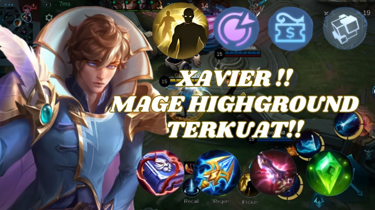 Gameplay Xavier!! The Best Mage Highground In MLBB!! Xavier MLBB - YouTube