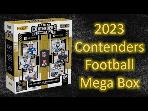 First Look 👀 2023 Contenders Football Mega Box 🏈 - YouTube