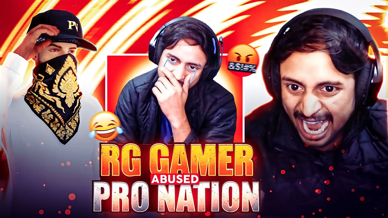 Rg Gamer Got Angry 🤬 And Kick His Teammate From Guild 😂 Angry Youtuber ...