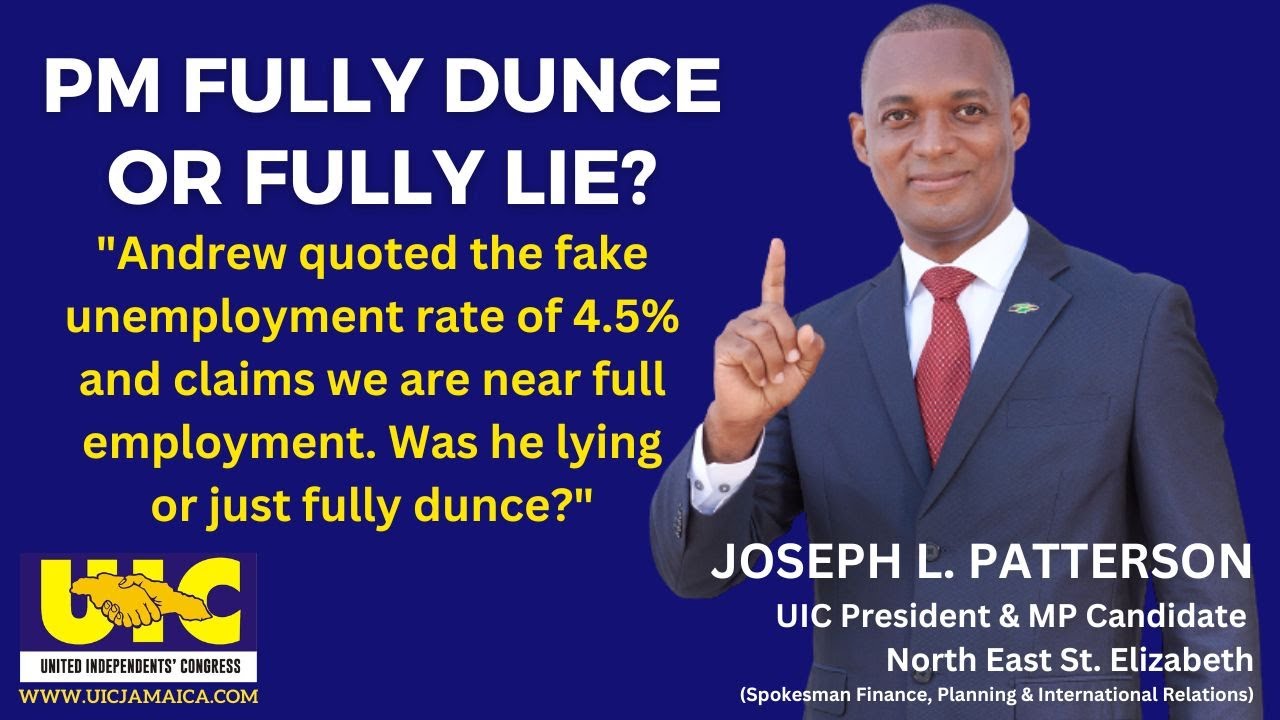 PM FULLY DUNCE OR FULLY LIE? By JOSEPH L. PATTERSON - YouTube
