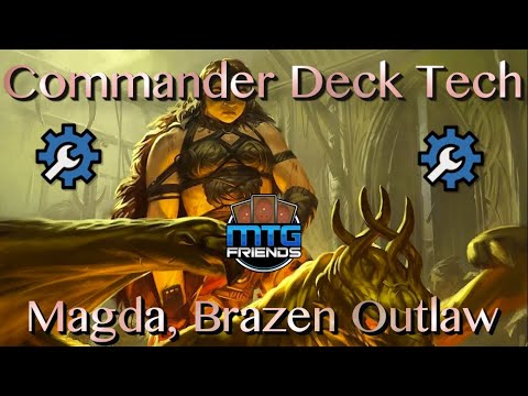 Magda, Brazen Outlaw Commander | Magic the Gathering | MTG | Magda ...