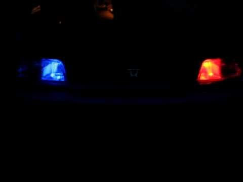 undercover police honda civic lights - YouTube