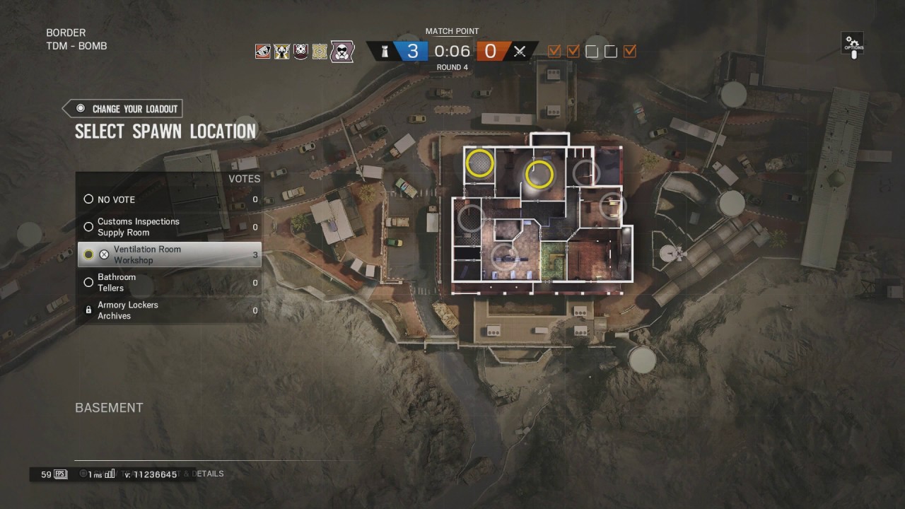 Ranked in NEU - 5-4 on Border (Tom Clancy's Rainbow Six Siege) - YouTube