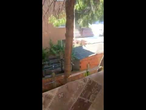 OHA UYDU ANTENİNE KIZIP YAMULTAN ADAM