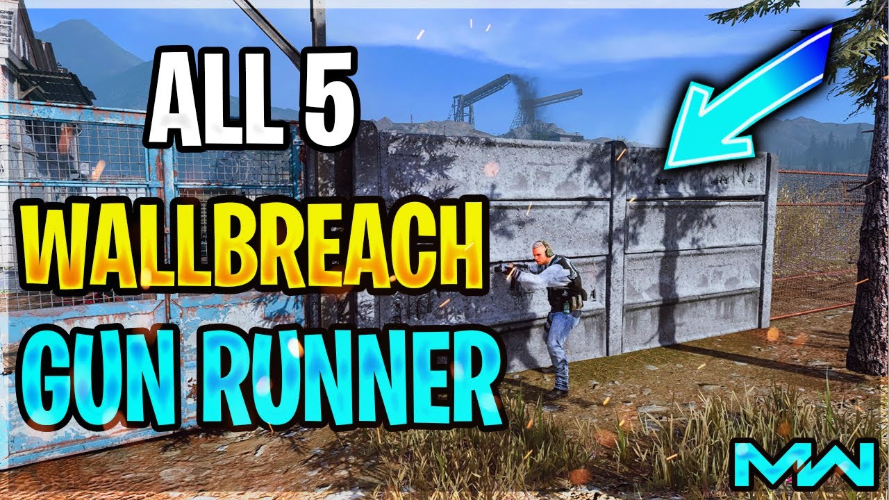 COD MW - ALL 5 NEW GLITCHES ON MAP "GUN RUNNER" (Secret Room/Out Of Map ...