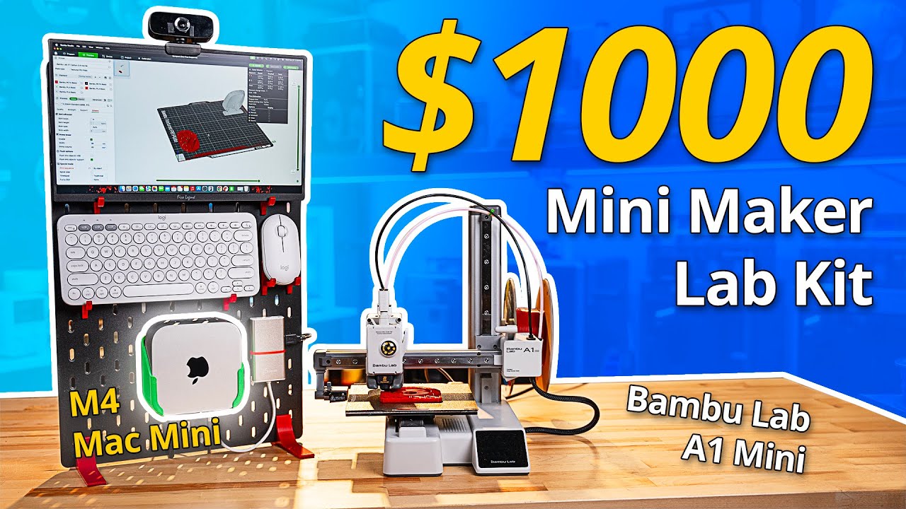 Mini Maker Lab Kit for $1000 at Micro Center! - YouTube