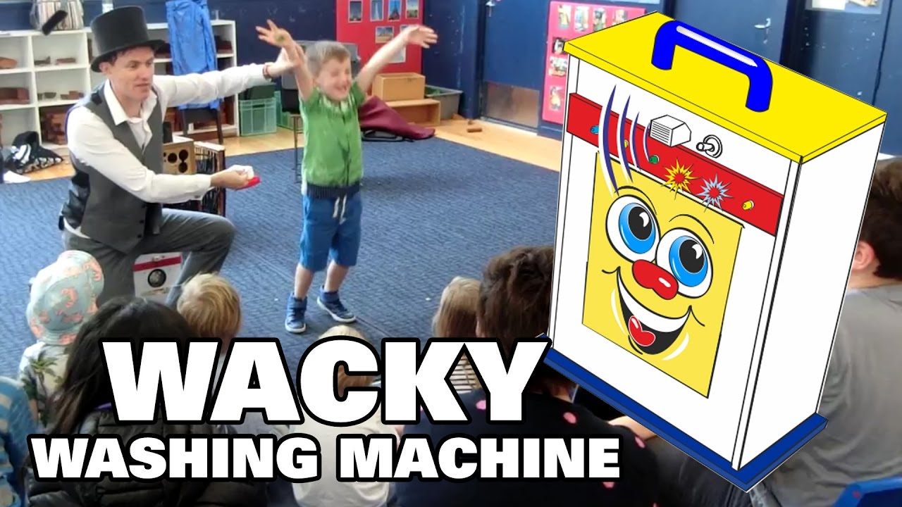 John Breeds Wacky Washing Machine performed by Andy Wonder - YouTube