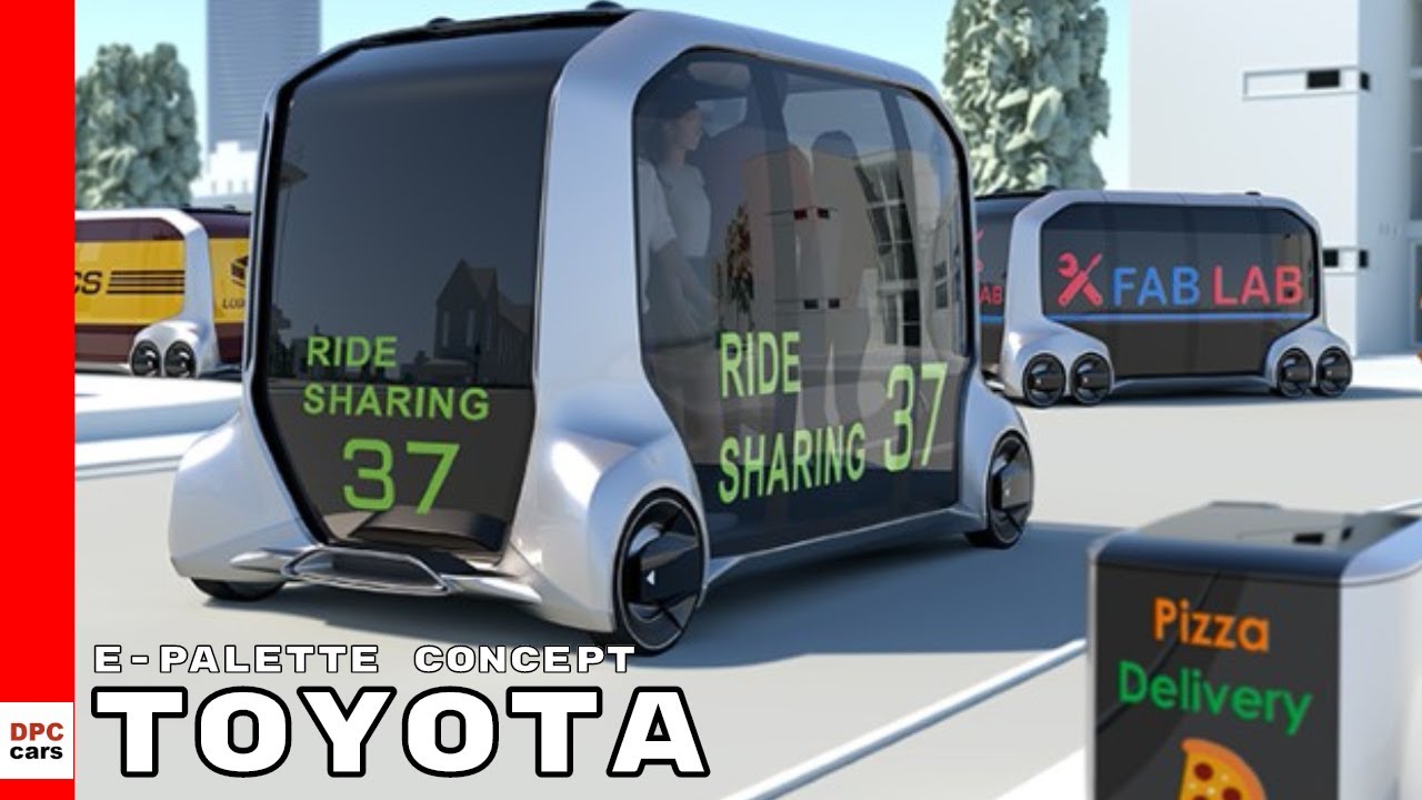 Toyota e-Palette Concept - YouTube