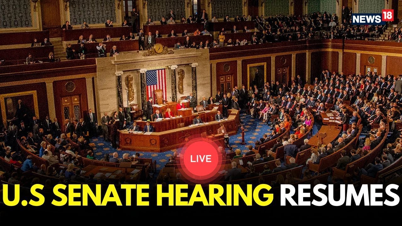 WATCH LIVE: U.S. Senate Hearing Resumes | Trump Meets Congress Leaders ...