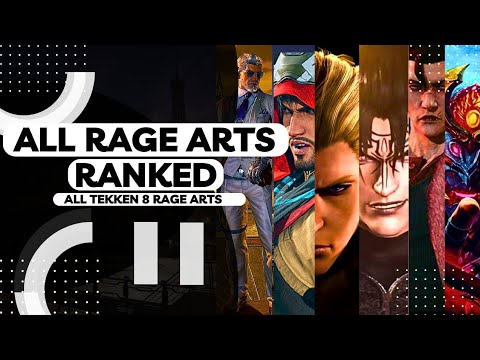 T8 | ALL 32 CHARACTER RAGE ARTS RANKED FROM WORST TO BEST - YouTube