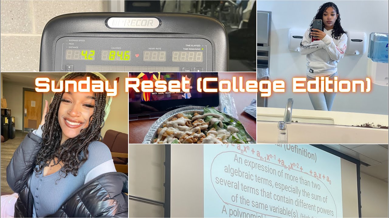 My Messy Sunday Reset: Hygiene, laundry, schoolwork etc. - YouTube