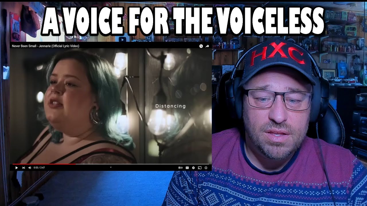 Never Been Small - Jennarie (Official Lyric Video) REACTION! - YouTube