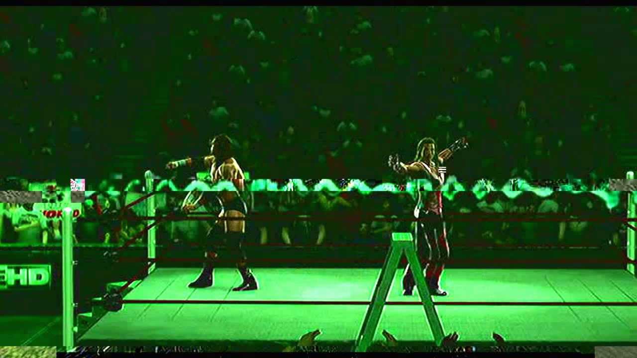 jerishow vs dx tlc 09 classic jericho match (WWE13) - YouTube