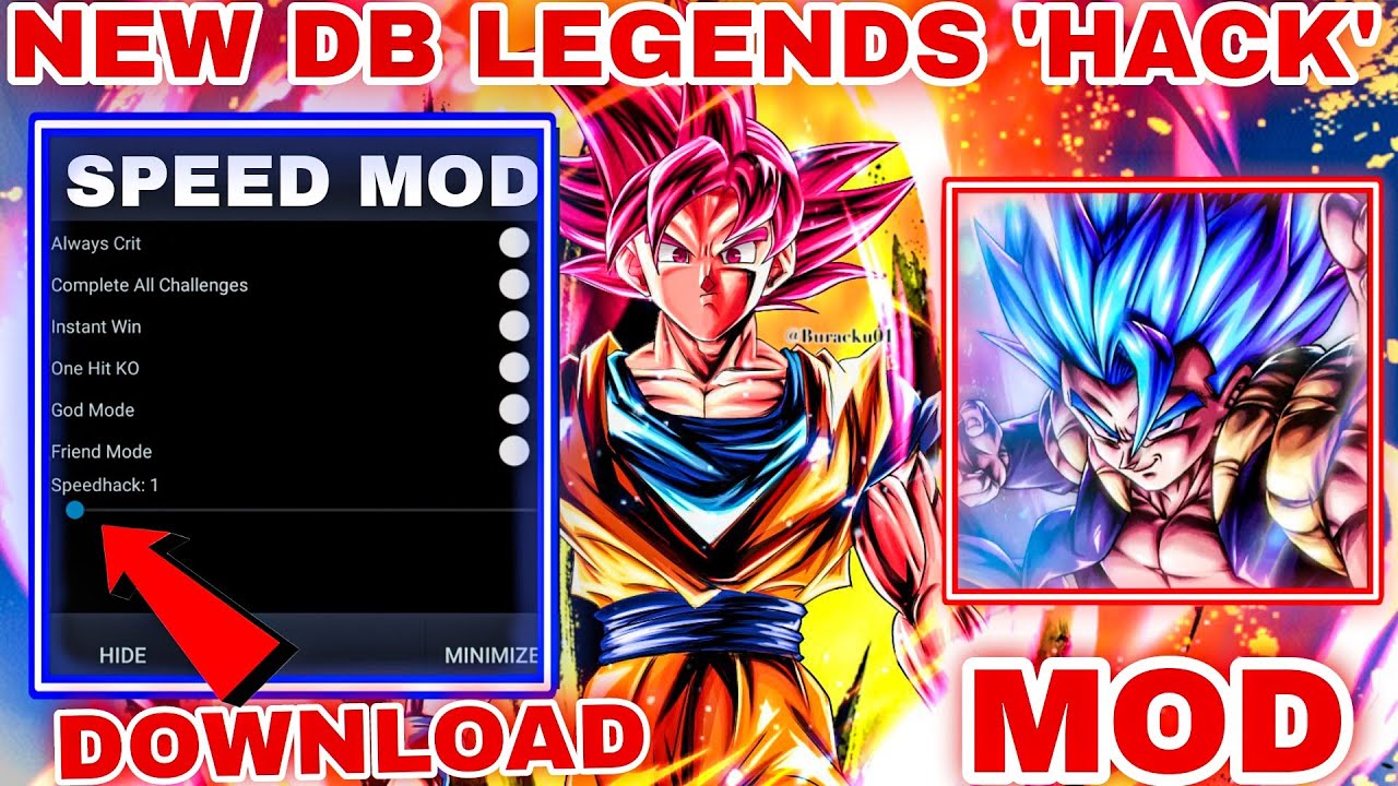 Dragon Ball Legends v4.30.0 SPEED HACK MOD | Dragon ball legends hack ...