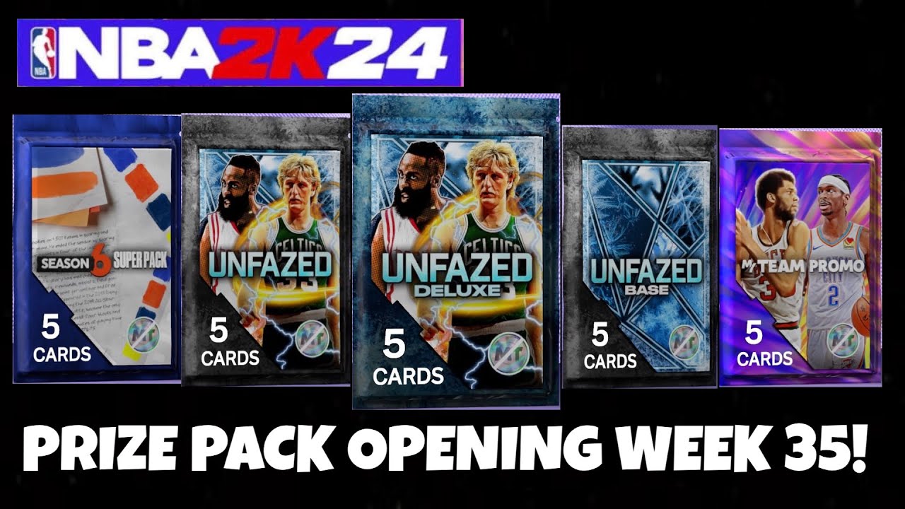 SEASON 7 PRIZE PACK OPENING! ( NBA 2K24 MYTEAM ) - YouTube