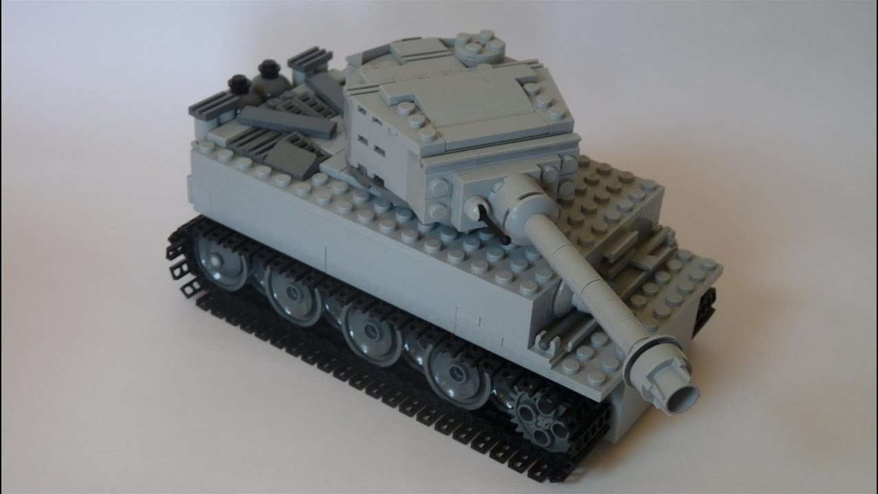 Lego WW2 Update #4 Pz.Kpfw.VI Ausf. H1 Tiger [Deutsch] - YouTube