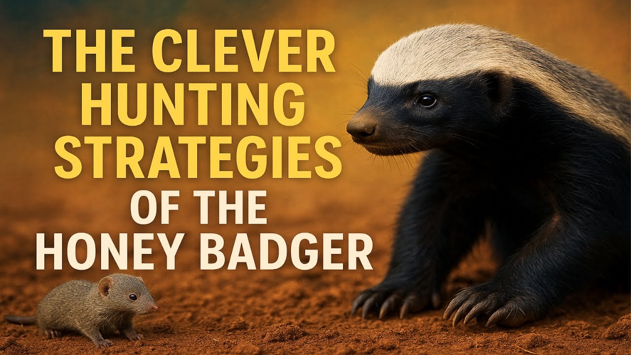 The Clever Hunting Strategies of the Honey Badger - YouTube