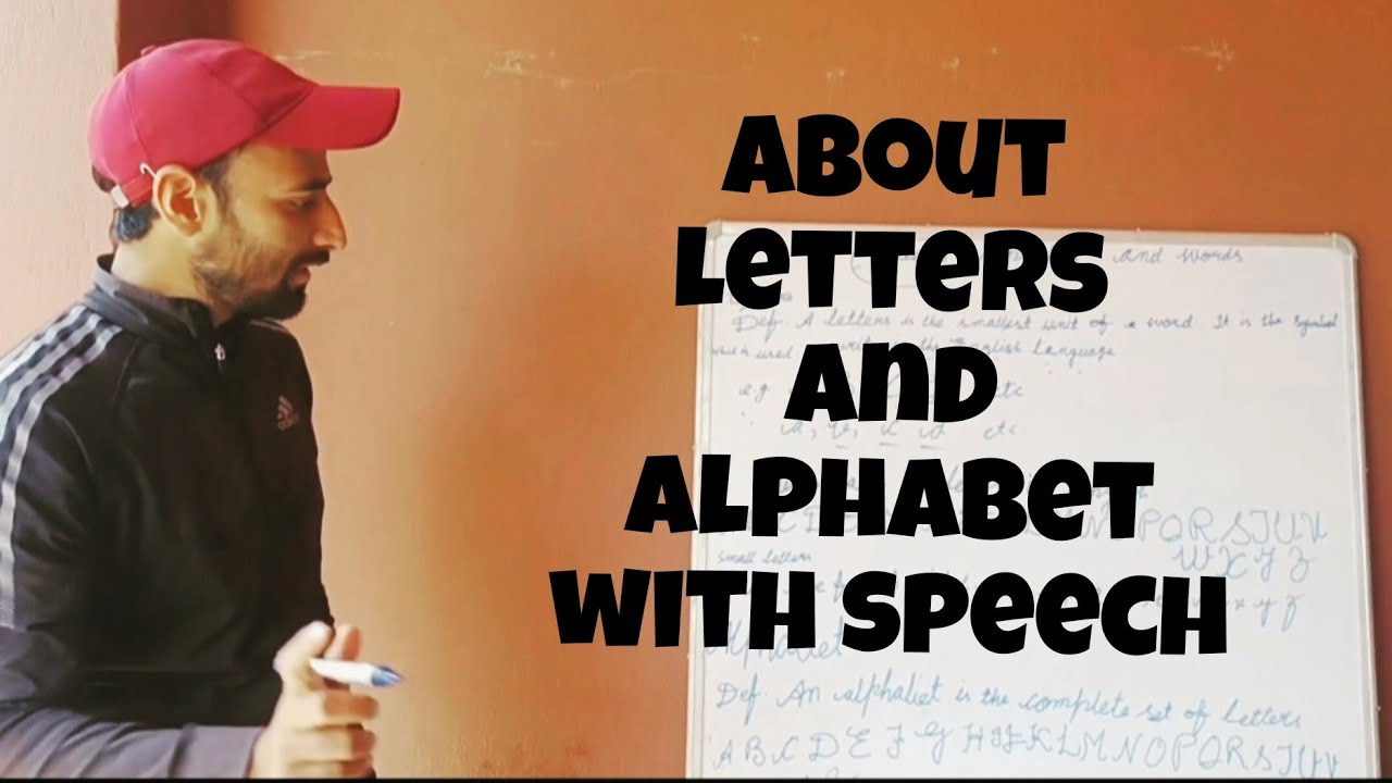 difference between letters and alphabet - YouTube