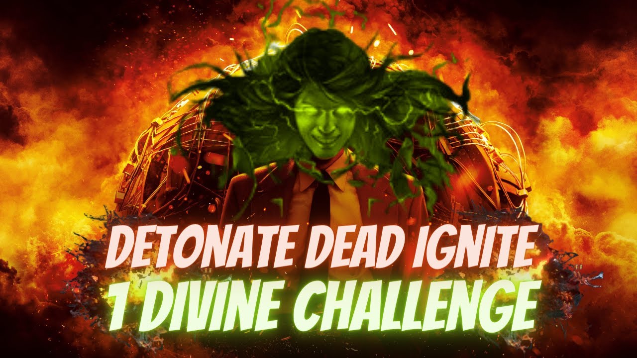 Ignite Detonate Dead Elementalist - 1 Div Challenge | PoE 3.23 ...