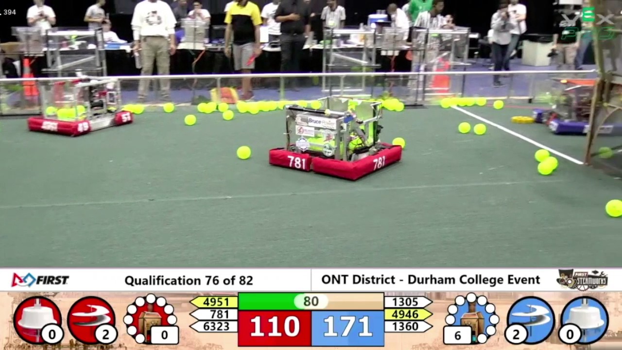 FRC 2017 Steamworks - Durham Collage Event - ONT District Q76 - YouTube