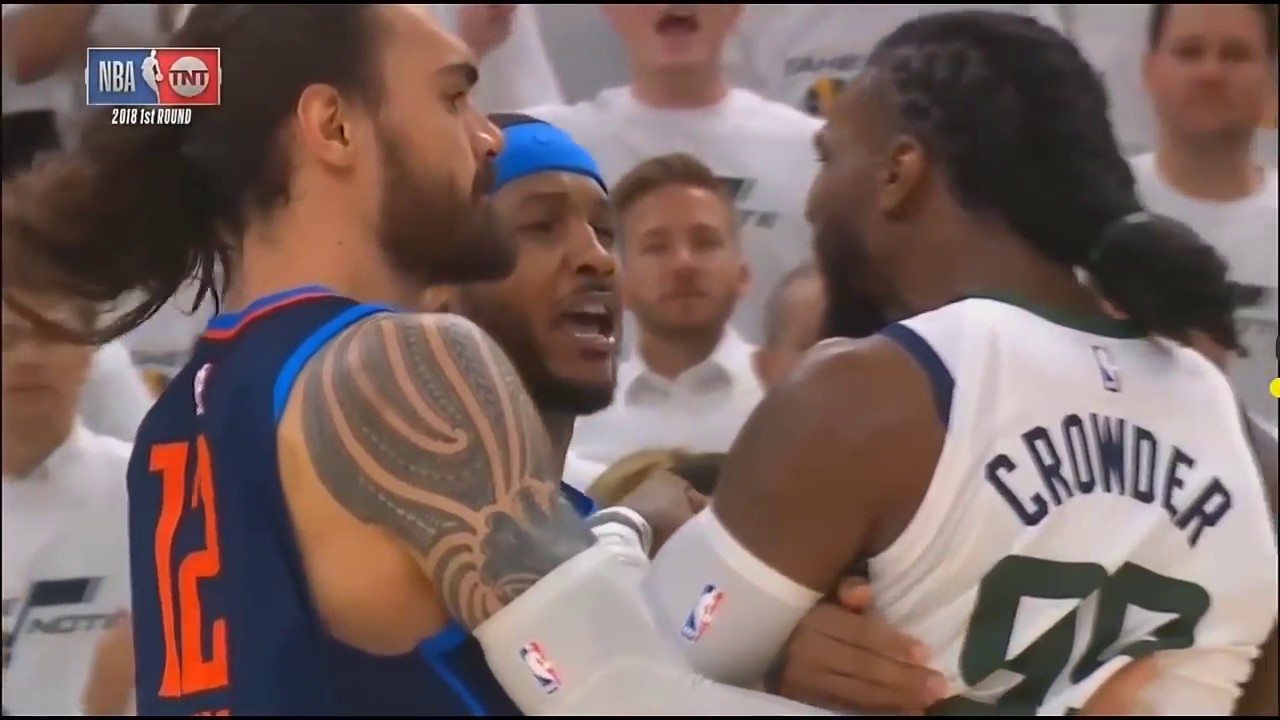 BEST NBA FIGHTS 2017-18 PART 2 - YouTube
