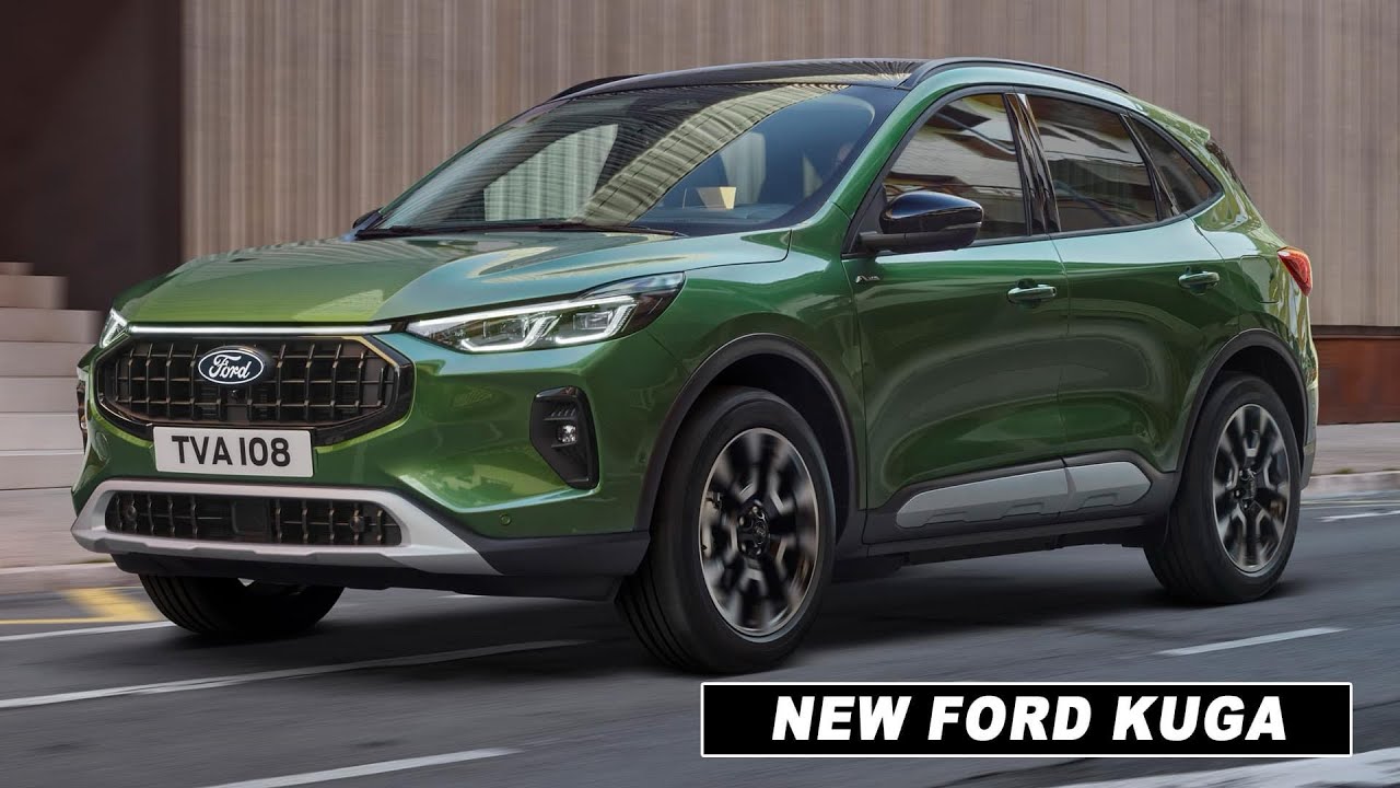 New 2024 FORD KUGA ST-LINE Facelift! First look More Power PHEV - YouTube